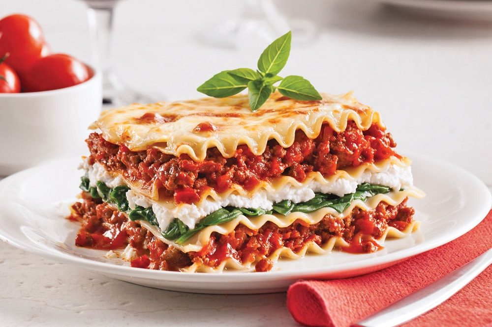Lasagne classique au veau et la ricotta - Mon chef personnel
